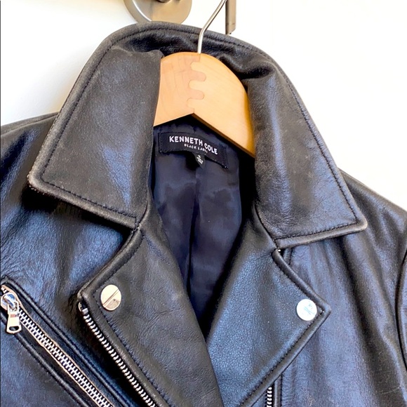 Kenneth Cole | Jackets & Coats | Kenneth Cole Black Label Leather ...